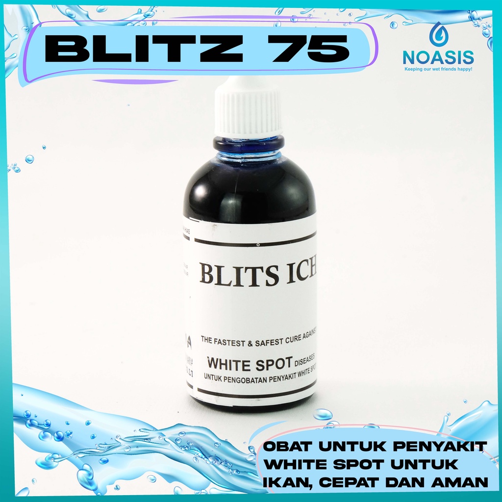 Jual OBAT BLITZ ICHT 75 CC Pencegah White Spot Pada Ikan Dan membunuh ...
