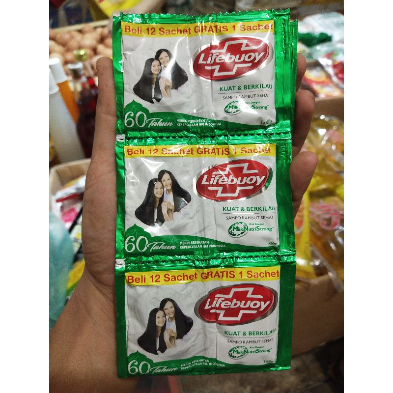 Jual shampoo lifebuoy sachet 1 renceng 12 ml (2 lusin) | Shopee Indonesia