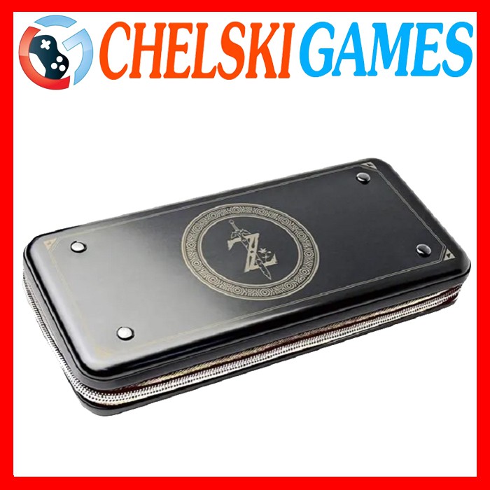 Jual Aluminium Case Nintendo Switch Metal Vault Casing Zelda BOTW Black ...
