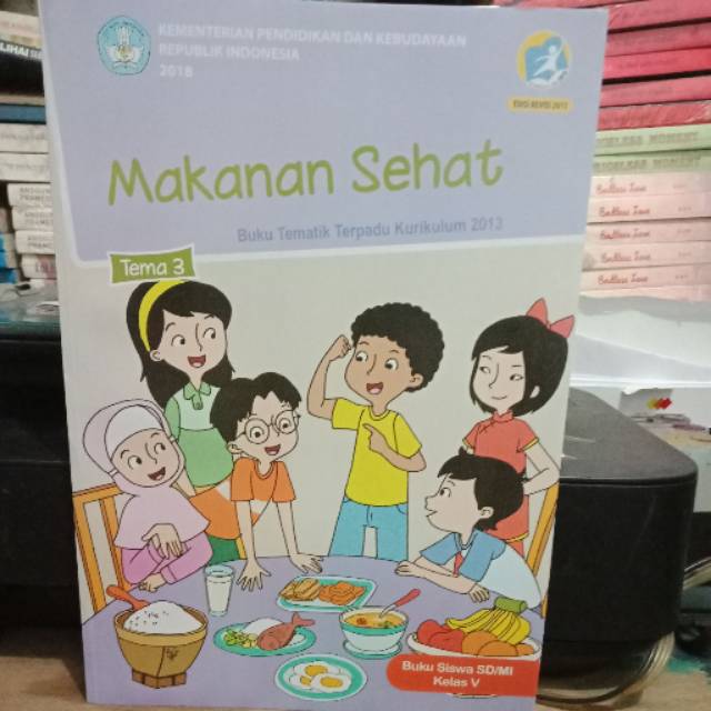 Jual Buku Tematik Terpadu Untuk Sd Kelas V Tema 3 Makanan Sehat