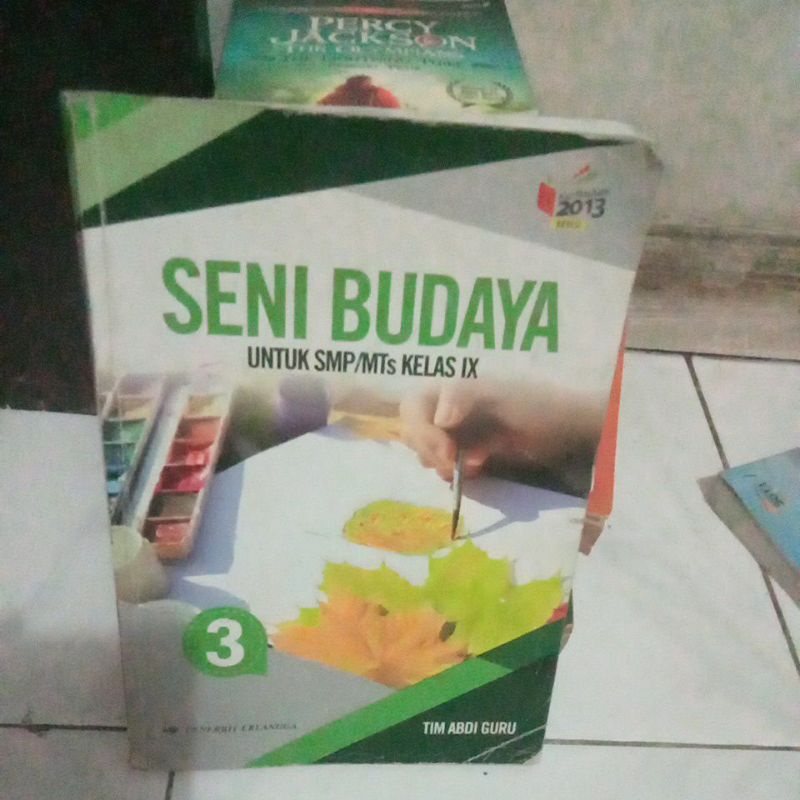 Jual buku seni budaya untuk SMP kelas 9 penerbit Erlangga kurikulum 2013 edisi revisi tim abdi ...
