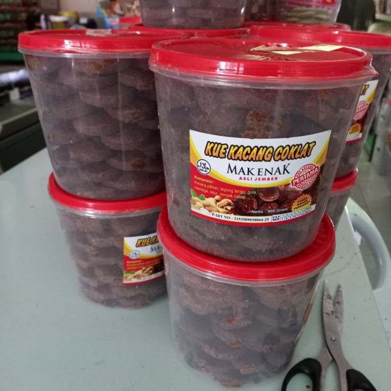 Jual cemilan cookies kukis kue kering kuker kue kacang lebaran hari ...