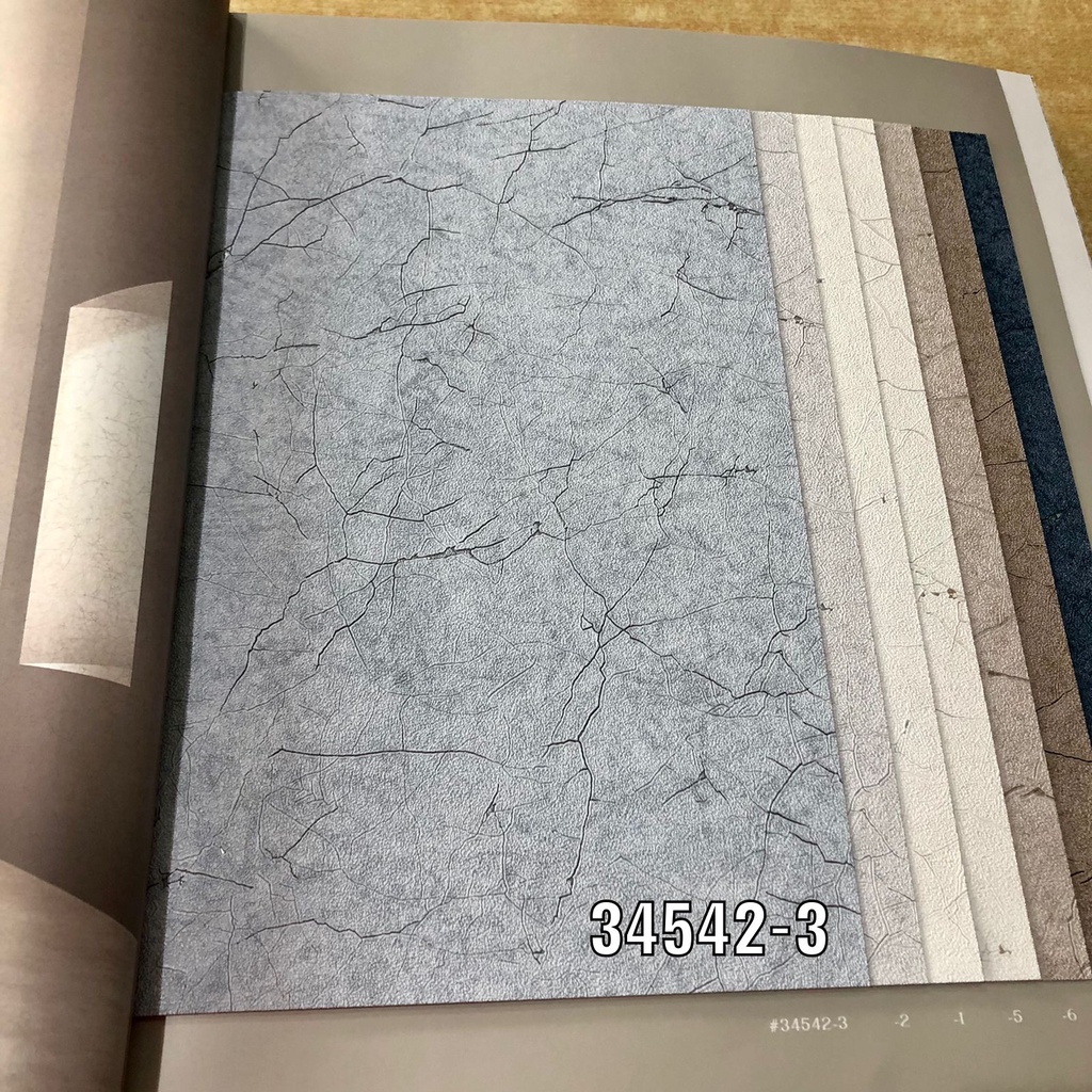 Jual WALLPAPER DINDING KOREA MOTIF POLOS SEMEN RETAK INDUSTRIAL ...