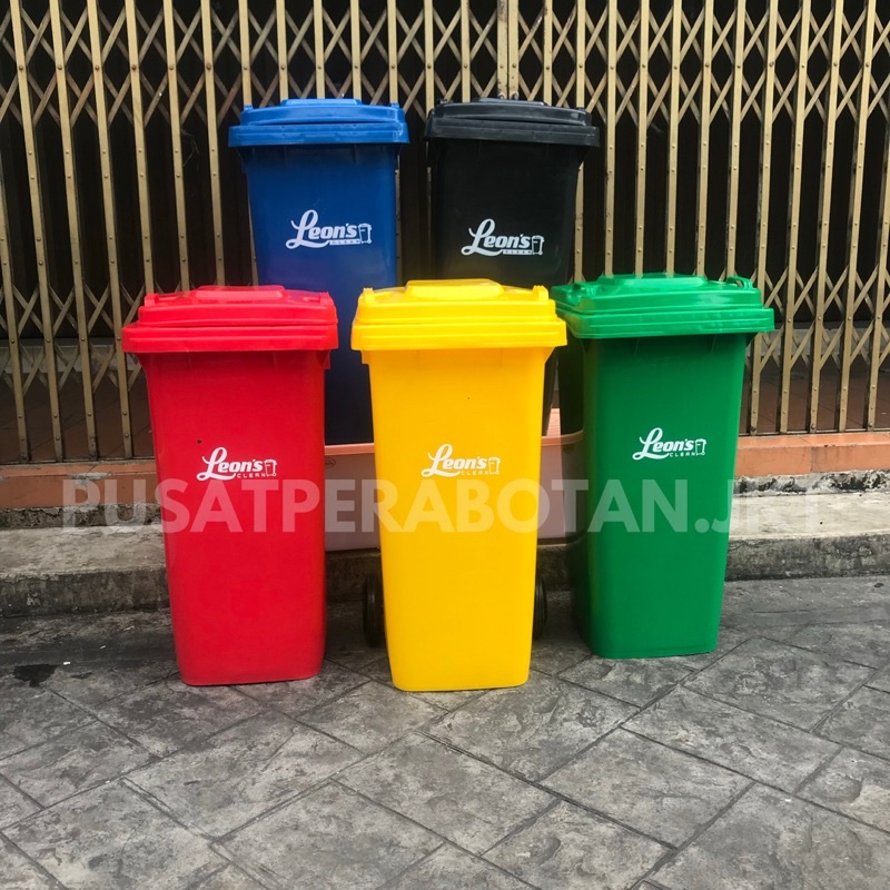 Jual Tempat Sampah Roda Leon's / Tempat Sampah Roda 120-240 Liter ...