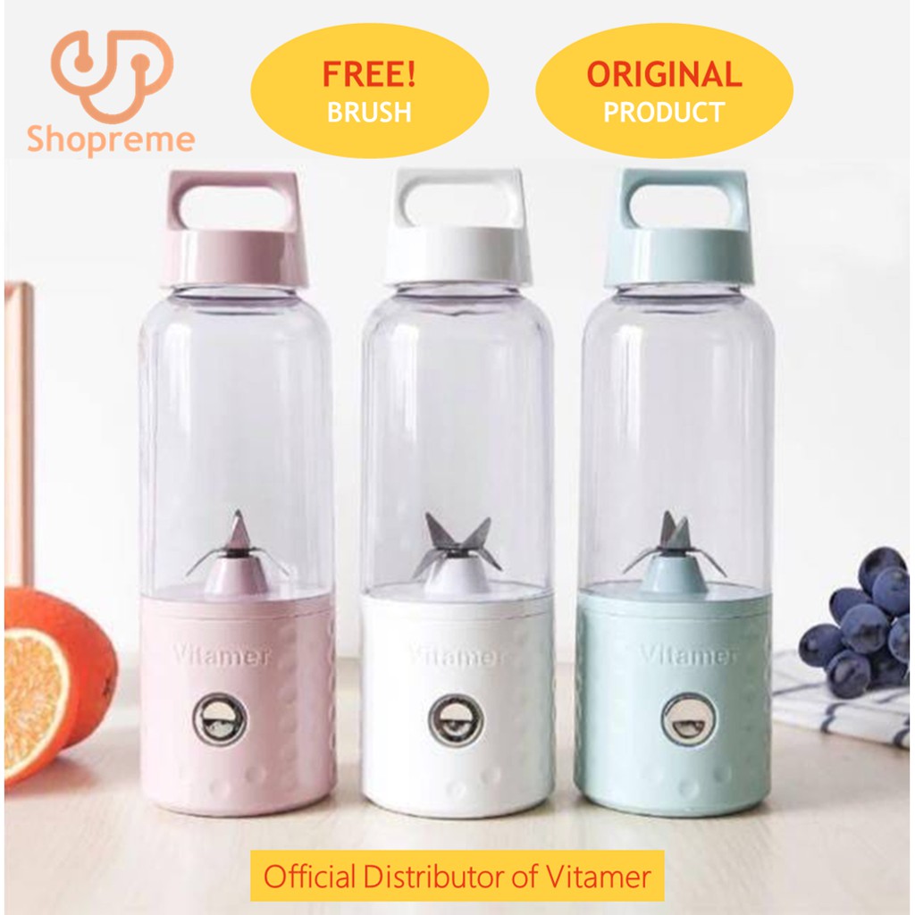 Jual VITAMER Portable Blender / Juicer PREMIUM 500 Ml | Shopee Indonesia