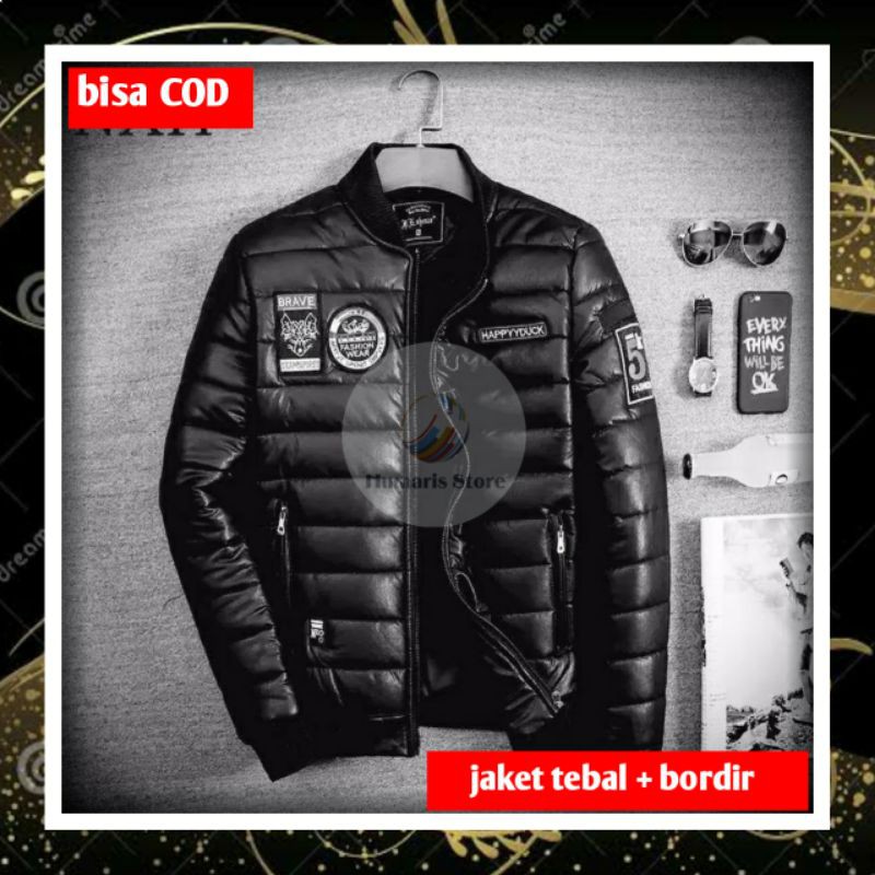 Jual JAKET PUFFER FIGHTER EXCLUSIVE | Shopee Indonesia