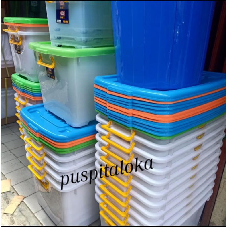 Jual CONTAINER BOX SHINPO 30-35-45-47-52-60-70-82-95-130-150-195 Liter ...