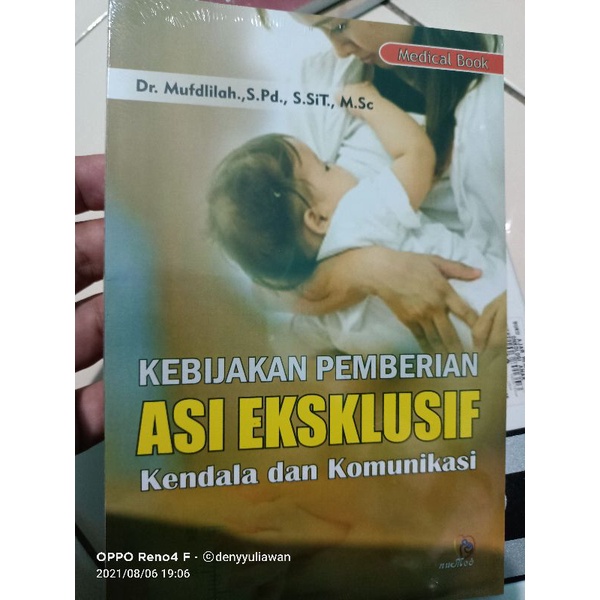 Jual Buku ORI - Buku Kebijakan Pemberian ASI EKSKLUSIF Kendala dan ...