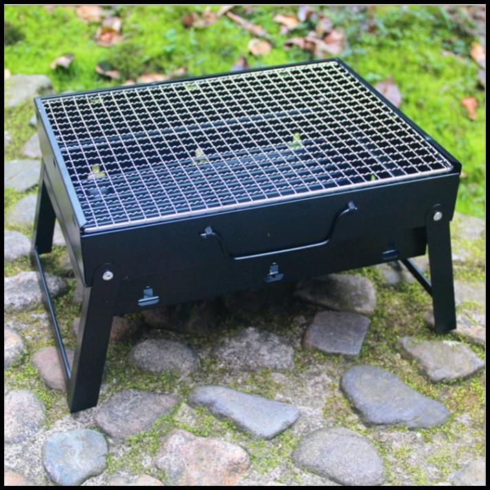 Jual Alat Bakar Panggang Portable Bbq Sate Ayam Daging Ikan Lipat Kaki ...