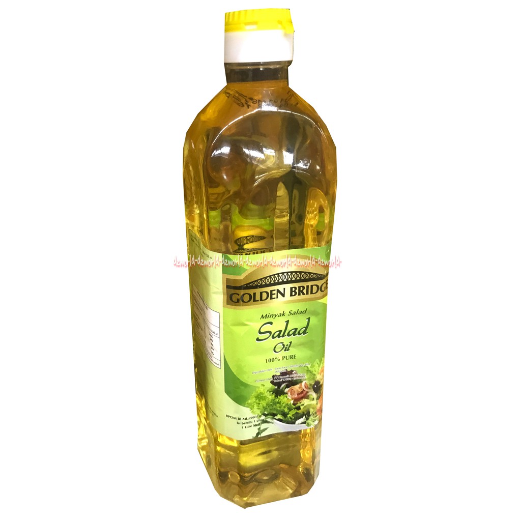 Jual Golden Bridge 1L Salad Oil Minyak Salad 1Liter Salad Oils Golden ...