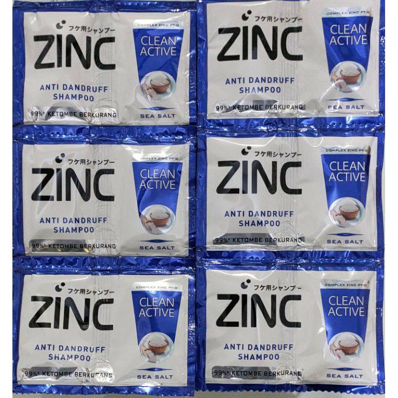 Jual Shampoo Zinc Anti Ketombe 1 Renteng (12 Pasang) | Shopee Indonesia