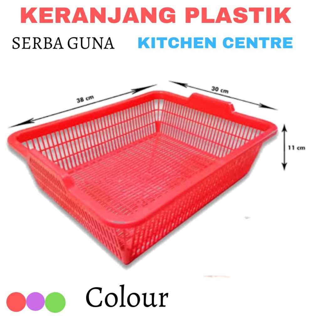 Jual Tempat Surat Ukuran L Keranjang Surat Plastik Keranjang Sayur ...