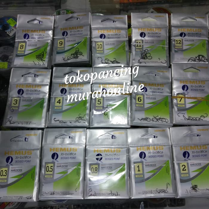 Jual MATA KAIL HEMUS MARUSODE UKURAN NO 0.3 - 12 | Shopee Indonesia