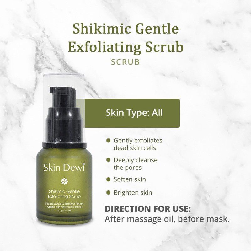 Jual Skin Dewi - Shikimic Gentle Scrub Original 100% | Shopee Indonesia