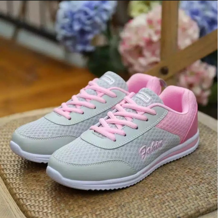 Jual ORIGINAL - SEPATU SNEAKERS WANITA CASUAL SPATU SNEAKER CEWEK TALI ...
