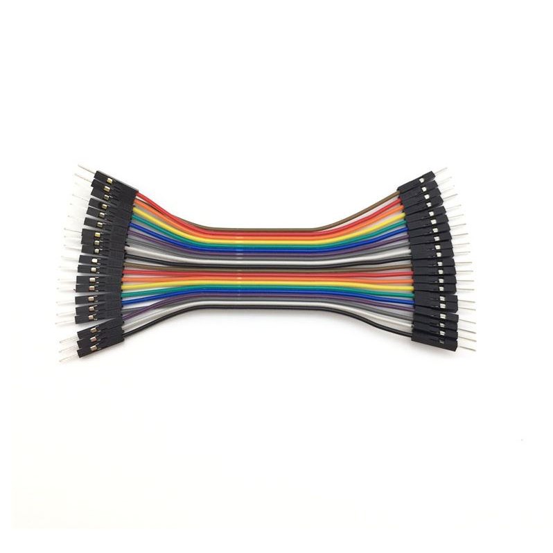 Jual 20Pcs DuPont Jumper Cable for Bread board Arduino 10cm Male to ...