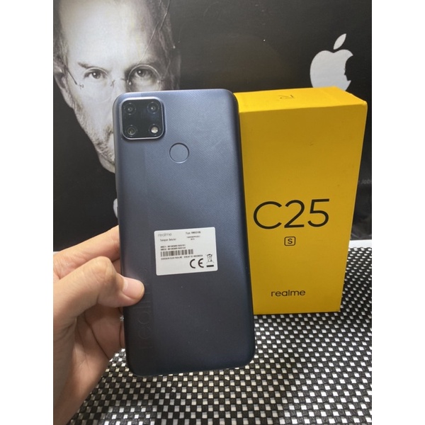 Jual REALME C25S 4/128GB 6000MAH BIG BATERY SECOND FULLSET ORIGINAL ...