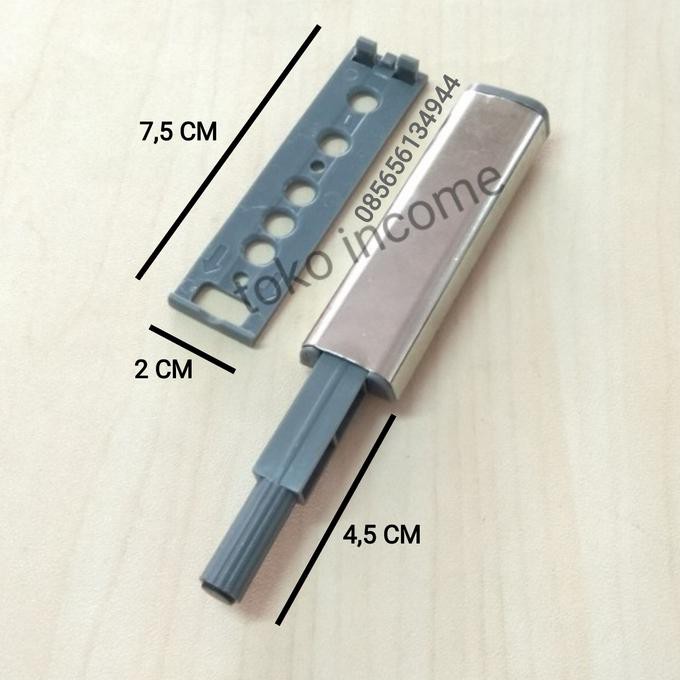 Jual Salestok!14- Catches Besi Ikea / Push Open Pintu Kayu / Tip On ...