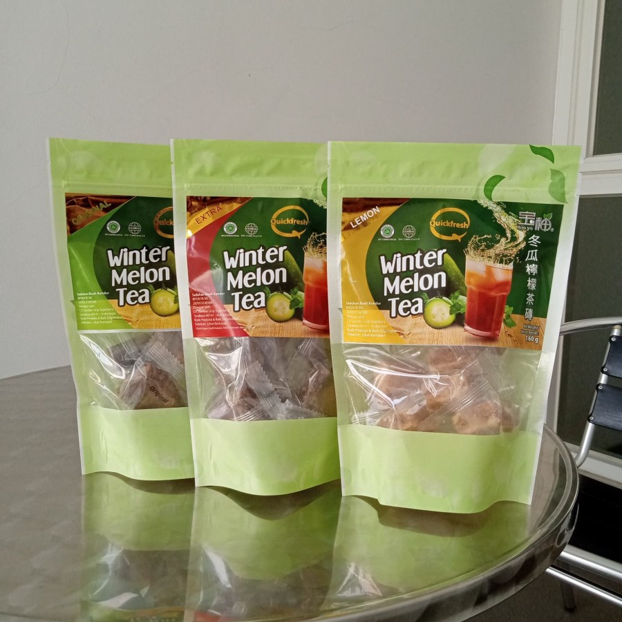 Jual SGS ORIGIN TAIWAN quick fresh winter melon tea teh buah kundur 160 ...