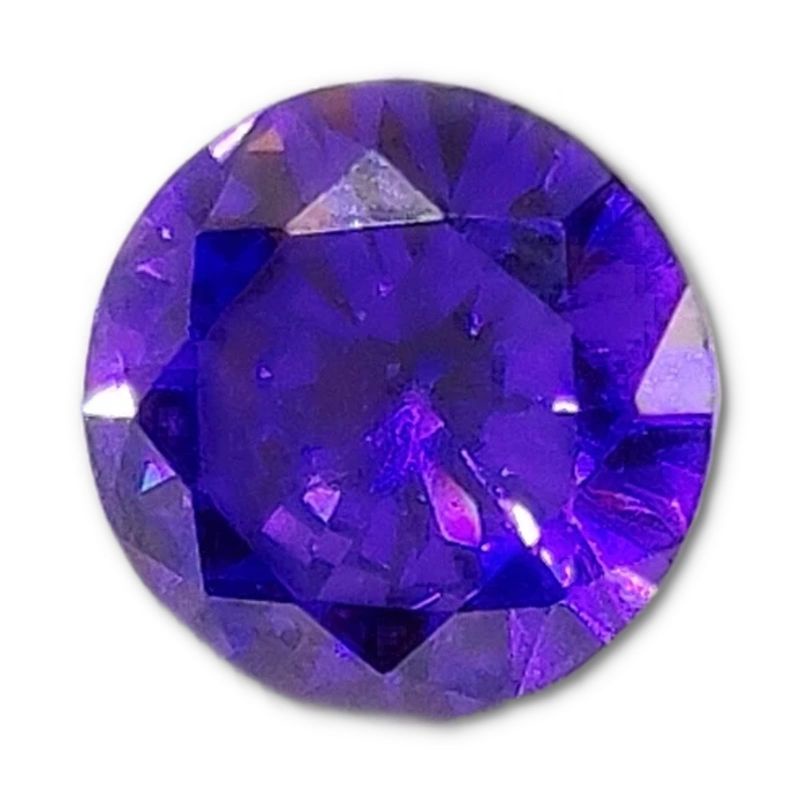 Jual Batu Permata Diamond Cubic Zirconia cut 10x10mm | Shopee Indonesia