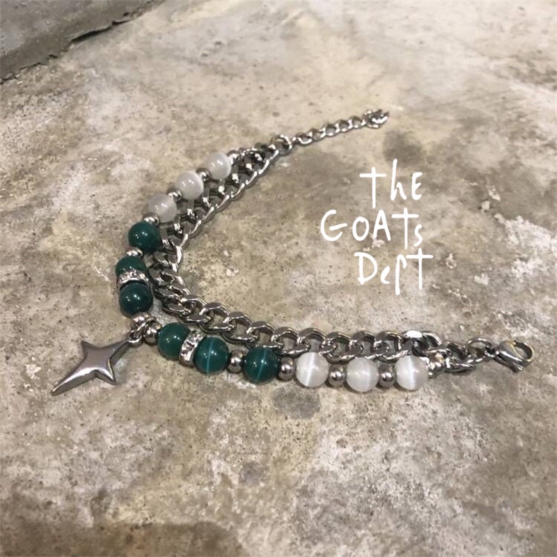Jual The Goats Dept - Jade Stone Starlet Bracelet / tgd568 Gelang Asli ...