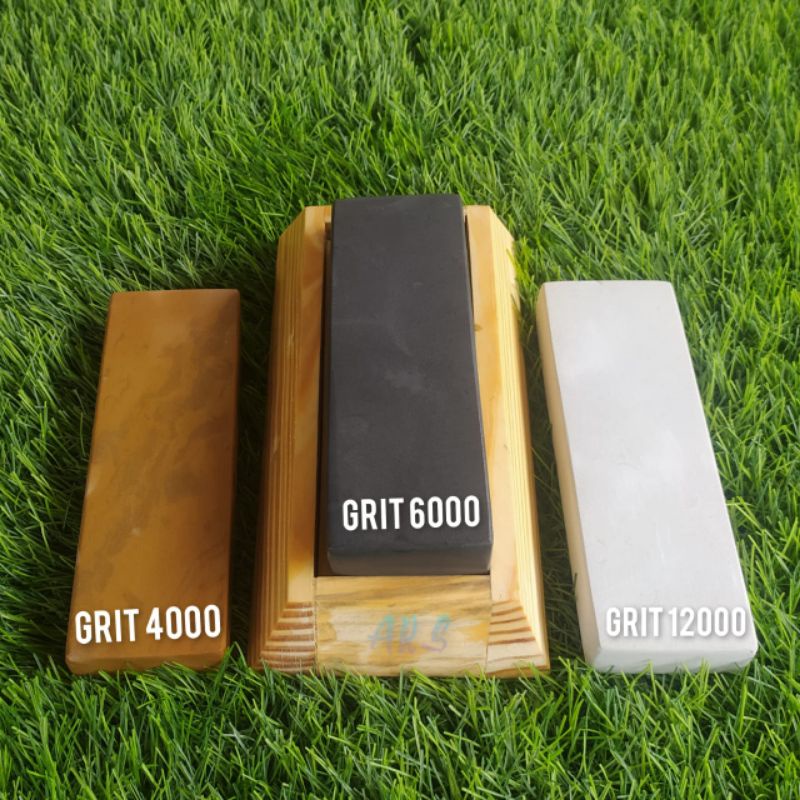Jual Batu Asahan Pisau Asli alam whetstone knife, Tatakan/Dudukan ...