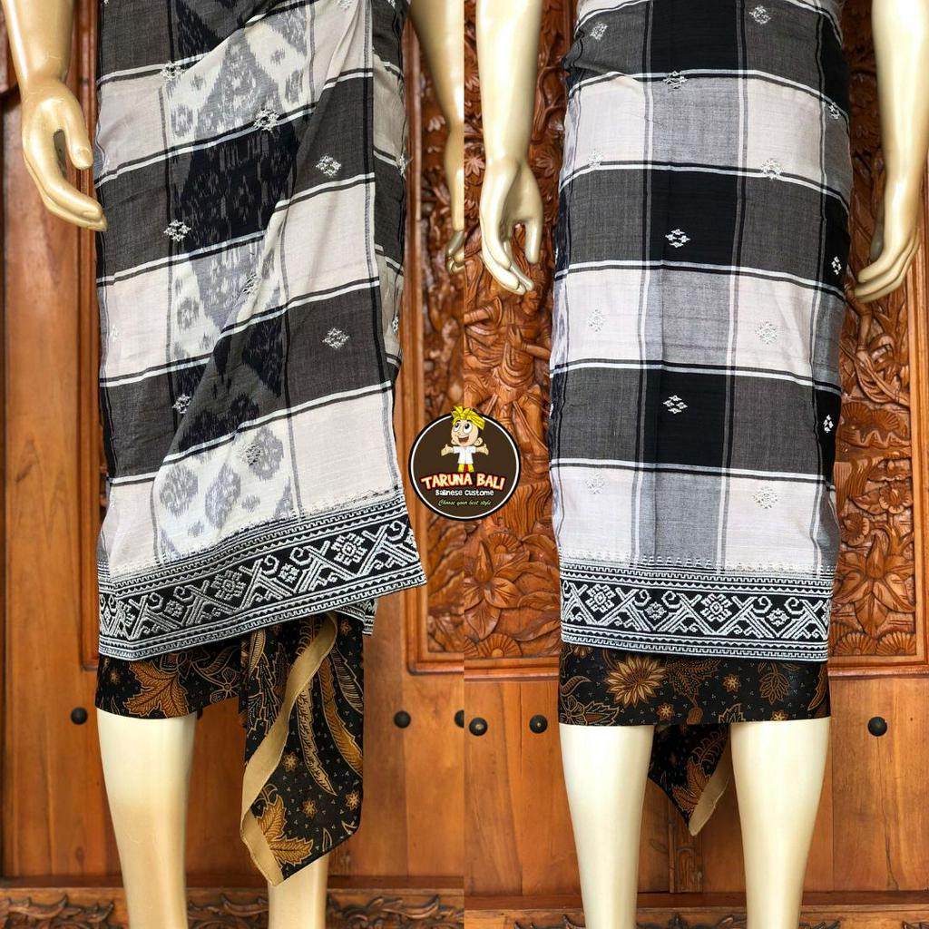 Jual Saput Endek Tepi Bordir No 44 | Pakaian Adat Bali | Shopee Indonesia