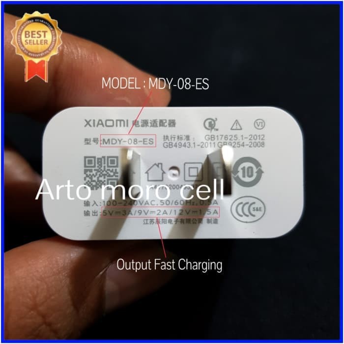 Jual Charger Xiaomi Mi Mix 3 ORIGINAL 100% Fast Charging USB Type C ...