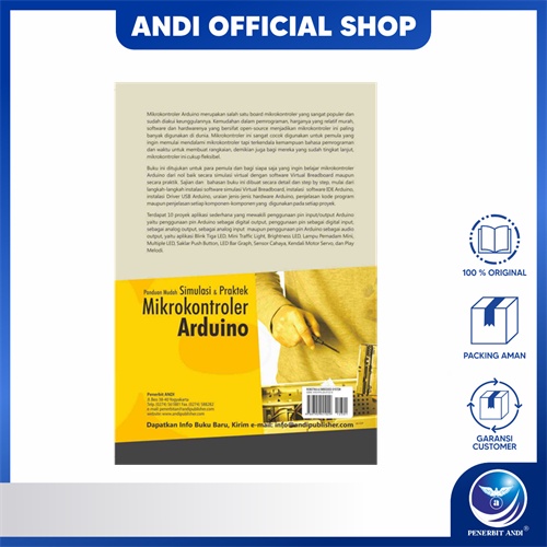 Jual Penerbit Andi - Panduan Mudah Simulasi Dan Praktek Mikrokontroler Arduino+cd | Shopee Indonesia