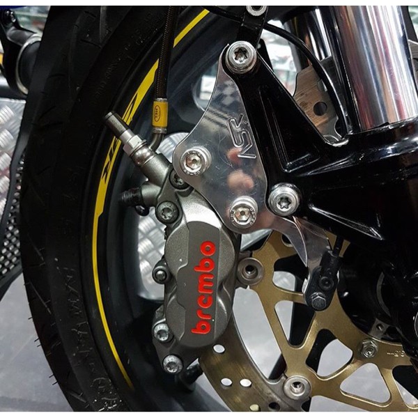 Jual ORIGINAL Kaliper Rem Depan Caliper Brembo P4.34 Yamaha R25 Grey ...