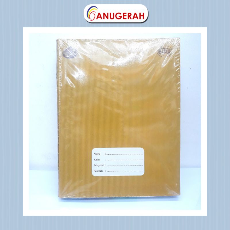Jual SIDU 40 SAMPUL KRAFT BUKU TULIS (PACK) | Shopee Indonesia