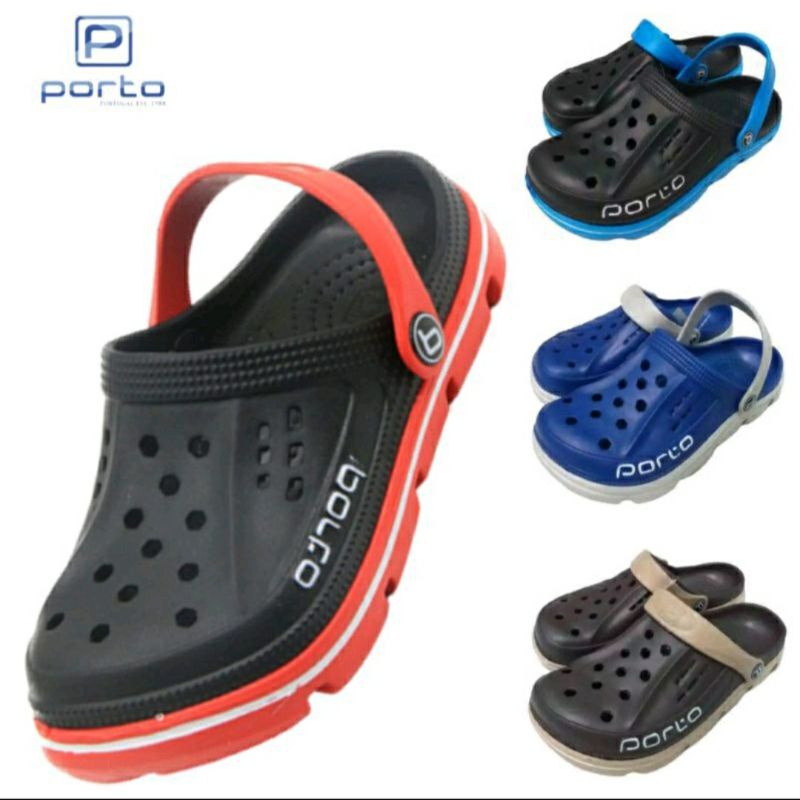 Jual sandal baim pria sandal sepatu sandal karet sandal pria sepatu pria porto sepatu kerja ...