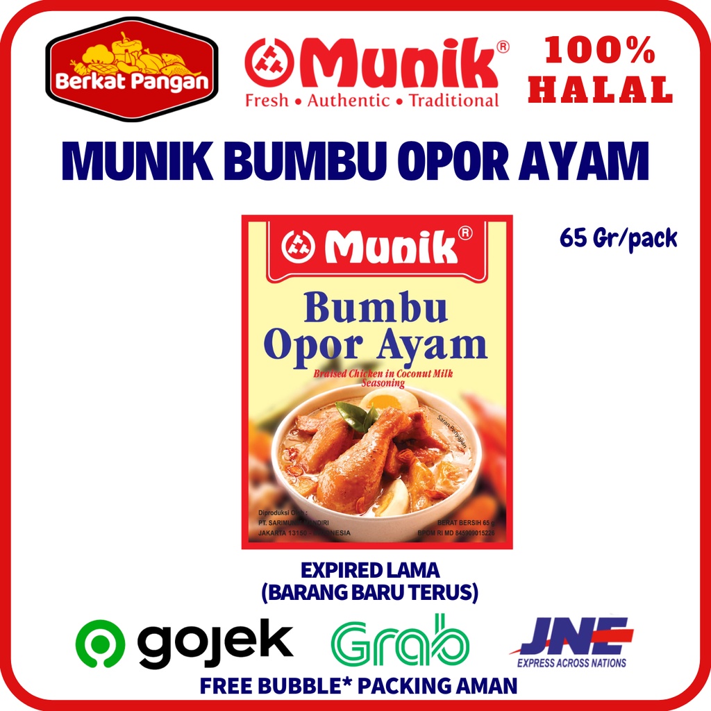 Jual Bumbu Instant Munik Rasa Rendang Semur Soto Betawi Sop Buntut ...