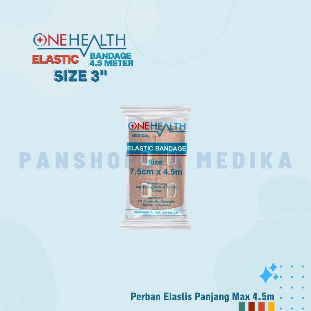 Jual Perban Elastis Onehealth 3 Inch / Elastic Bandage 3Inch Onehealth ...