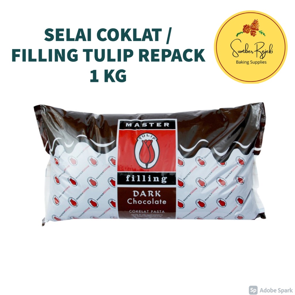 Jual Selai Coklat / Cokelat Tulip | Filling Tulip 1 KG | Shopee Indonesia