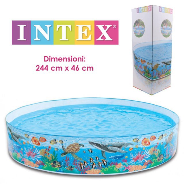 Jual Intex Coral Reef Snapset Pool - 58472 Kolam Renang | Shopee Indonesia