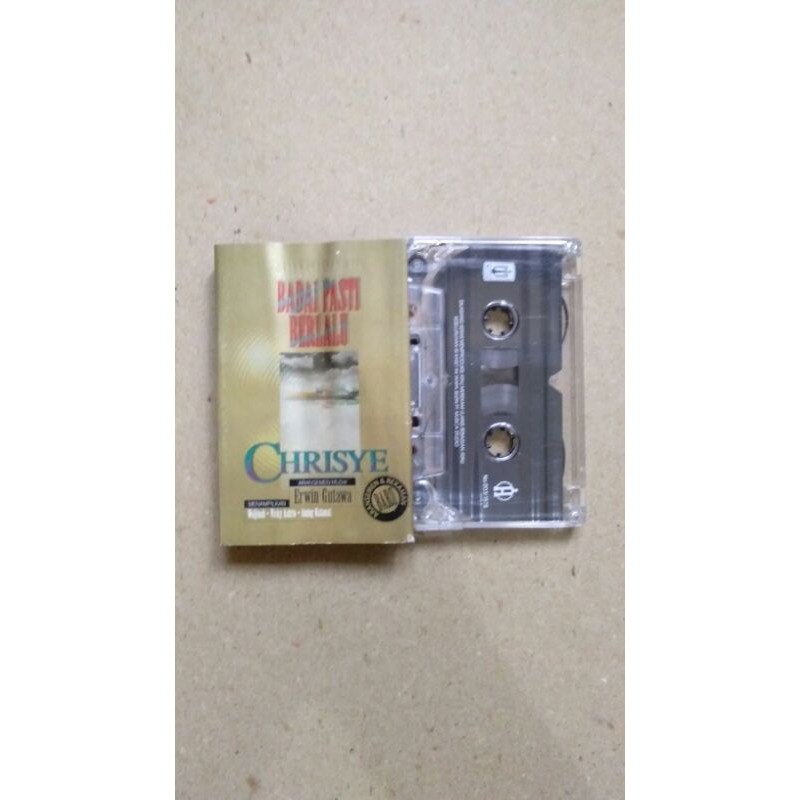 Jual Kaset Pita Chrisye - badai pasti berlalu (rilisan baru) | Shopee Indonesia