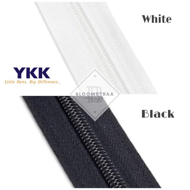 Jual Roll Resleting YKK 05 RCF Coil 100 yard 91 meter Seleting YKK Zipper Tape | Shopee Indonesia