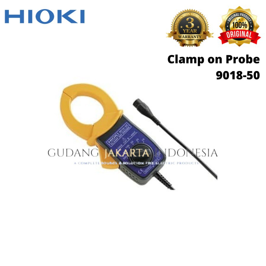Jual HIOKI Clamp on Probe 9018-50 Alat Ukur Digital Waranty Resmi ...
