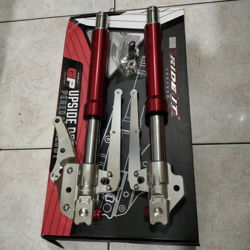 Jual Shock Depan Suspension Nmax Up side down Nmax New Nmax old Ride it ...