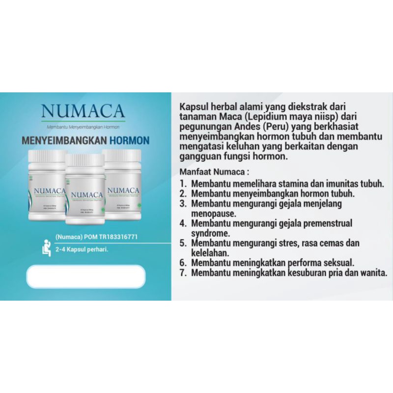 Jual NUMACA (HWI PRODUCT ORI SAMARINDA) | Shopee Indonesia