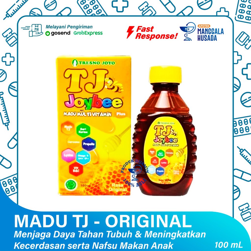 Jual TJ JOYBEE MADU MULTIVITAMIN PLUS 100 ML | Shopee Indonesia