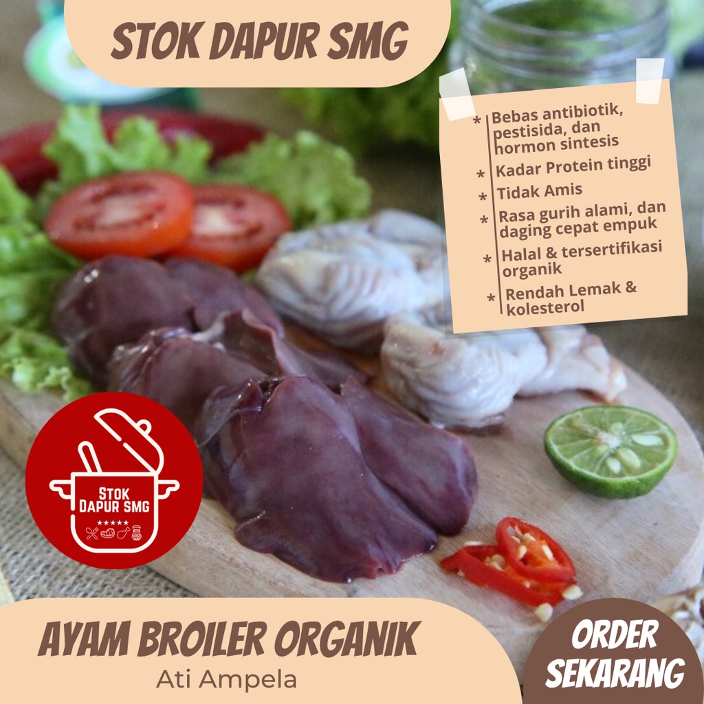 Jual Berkah Chicken Ati Ampela Ayam Broiler Prebiotik Organik Fresh ...