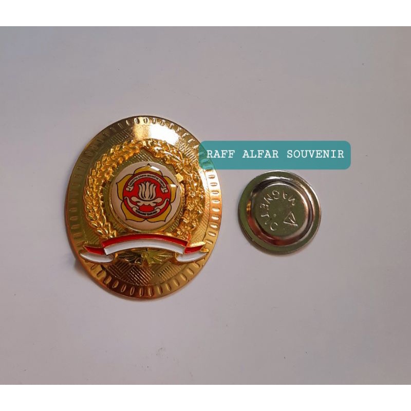 Jual PIN KARANG TARUNA MODEL OVAL PADI KAPAS MAGNET | Shopee Indonesia