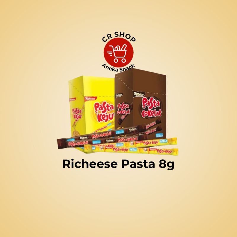 Jual PROMO!!! Richeese Pasta @8g (1box=30pcs) | Shopee Indonesia