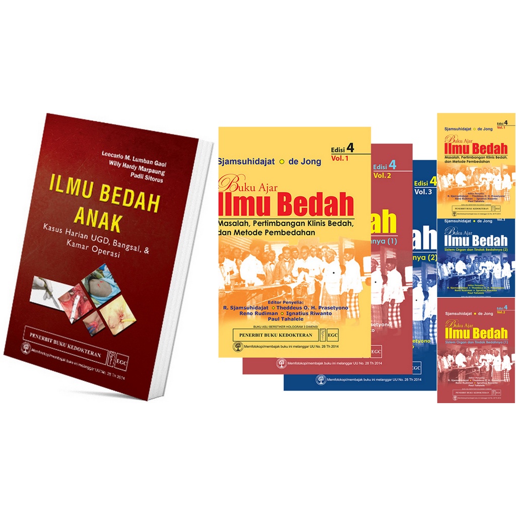 Jual Ilmu Bedah Anak Kasus Harian UGD, Bangsal & Kamar Operasi by dr. Leecarlo M. Lumban - Buku ...