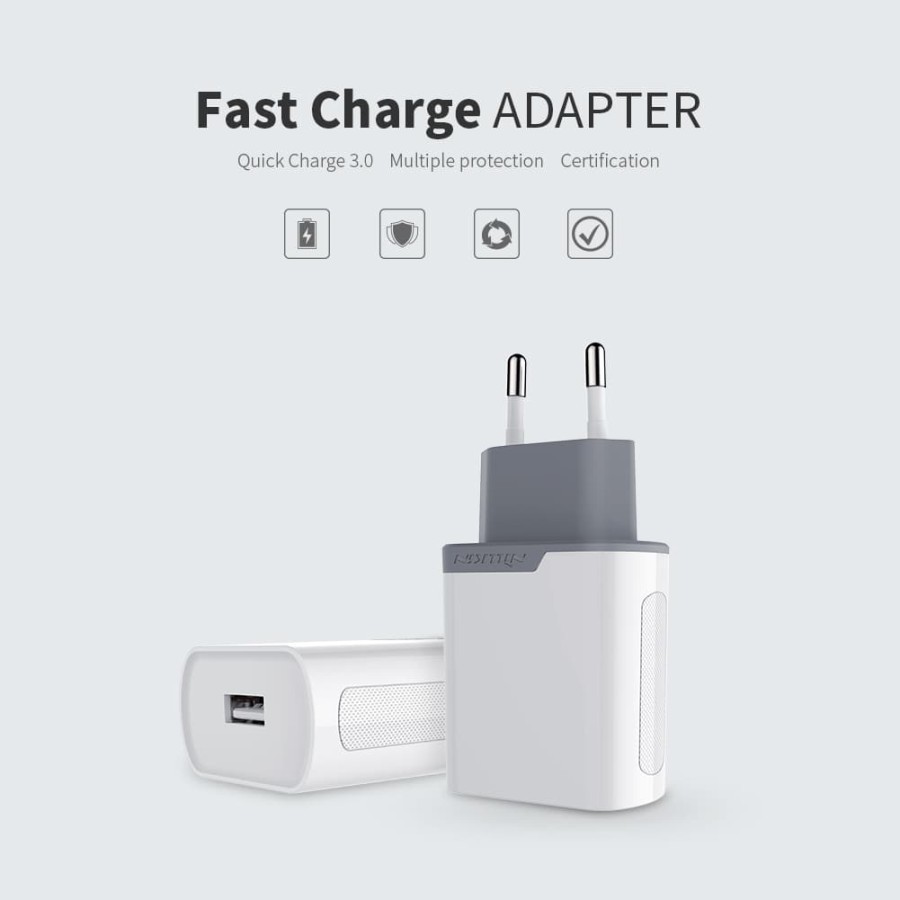 Jual NILLKIN ADAPTER 3A (FAST CHARGE) | Shopee Indonesia