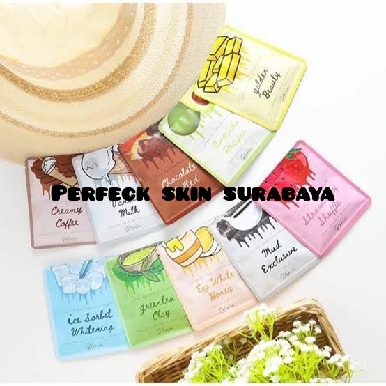 Jual LEA GLORIA Masker Wajah BPOM 20gram | Shopee Indonesia