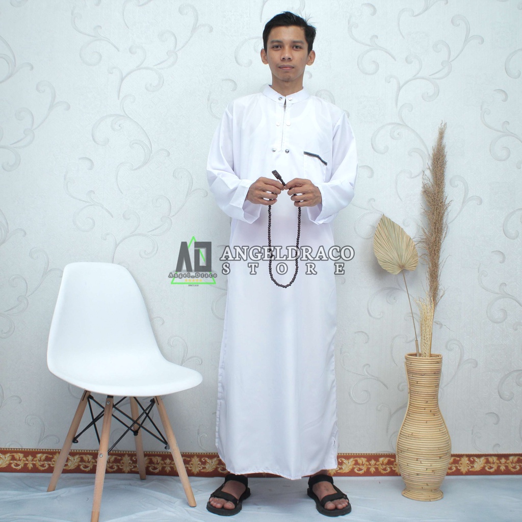 Jual Koko Jubah Gamis Pria Premium Lengan Panjang | Shopee Indonesia