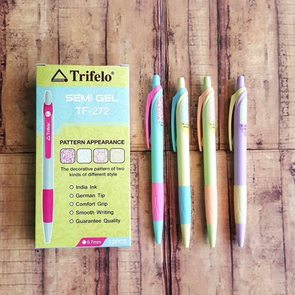 Jual 4 Pcs Pen - Pulpen - Ballpoint Semi Gel Cetit TF272 Pastel - Semi ...